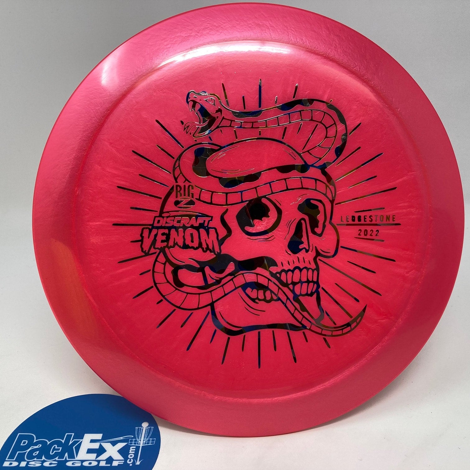 Discraft 2022 Ledgestone Big Z Venom | PackEx Disc Golf