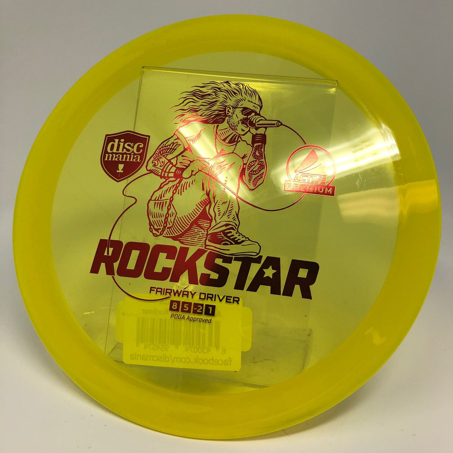 Discmania Active Premium Rockstar | PackEx Disc Golf
